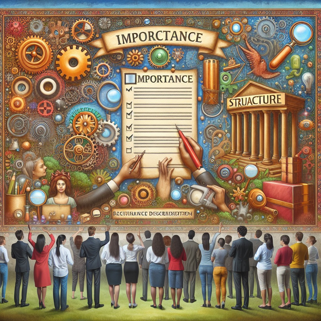 De Cruciale Rol en Opbouw van een Functiebeschrijving bij het ...